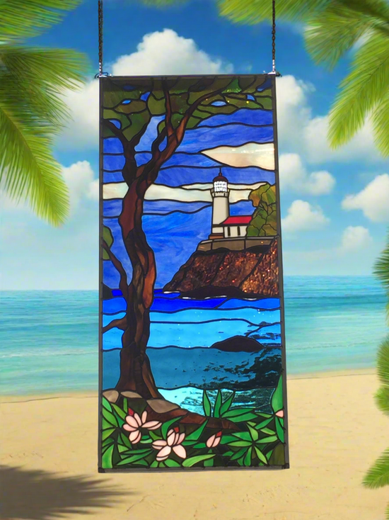 Shine Lighthouse – Wier Art Glass